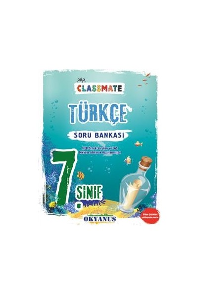 Okyanus 7. Sınıf Classmate Türkçe Soru Bankası