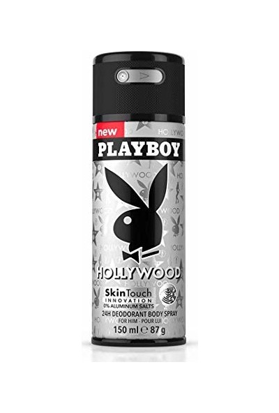 Playboy Hollywood Deodorant For Man 150 ml Playboy Hollywood Deodorant For Man 150 ml