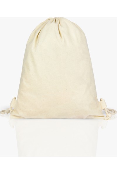 Çınar Büzgülü Ham Bez Sırt Çantası