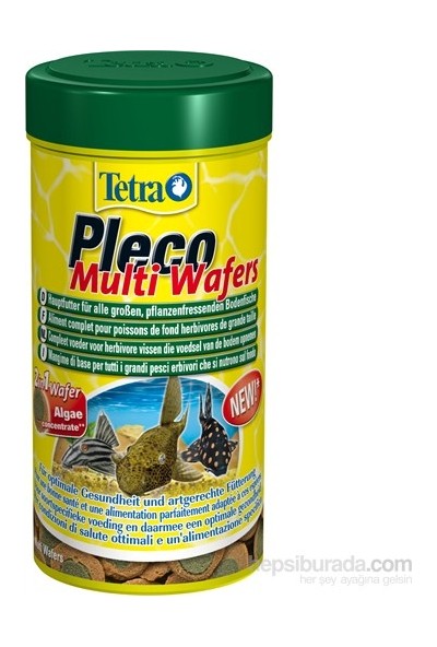 Tetra Tetra Pleco Multi Wafers Dip Balık Yemi 250 ml Tetra Tetra Pleco Multi Wafers Dip Balık Yemi 250 ml