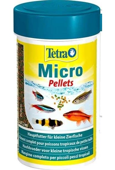 Tetra Micro Pellets Balık Yemi 100 Ml Tetra Micro Pellets Balık Yemi 100 Ml