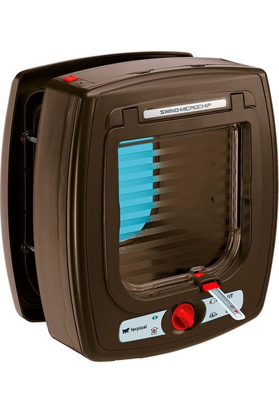 Ferplast Swing Microchip Kahve Köpek Kapısı Microçipli Ferplast Swing Microchip Kahve Köpek Kapısı Microçipli