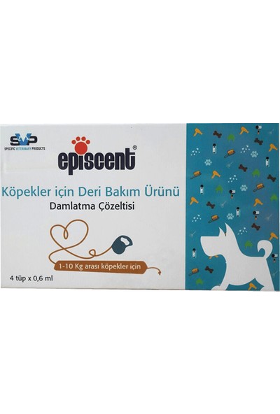 Episcent Köpek 1-10 kg arası Tüy Bakım ve Koku Kürü Tüp