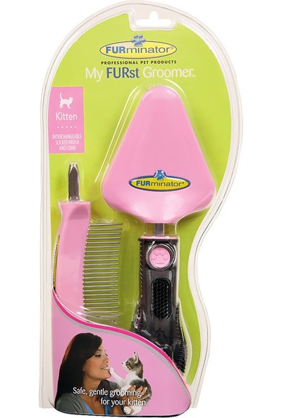 Furminator Yavru Kedi Tarak Seti