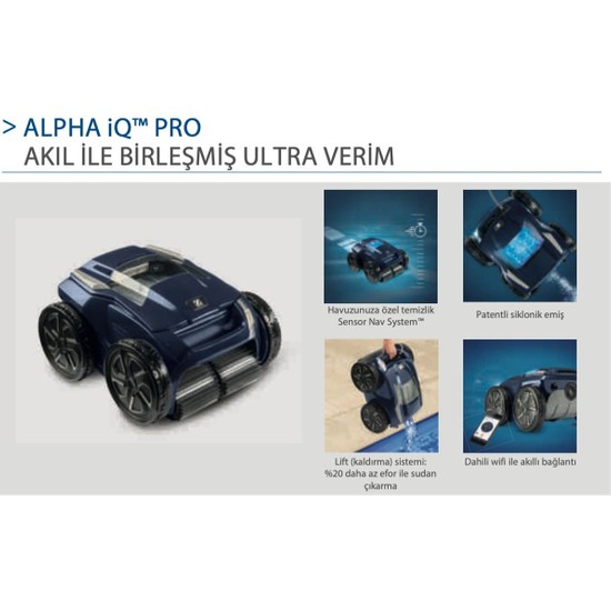 Zodiac Ra 6500 Iq Alpha Iq™ Pro (12 x 6 M) Fiyatı
