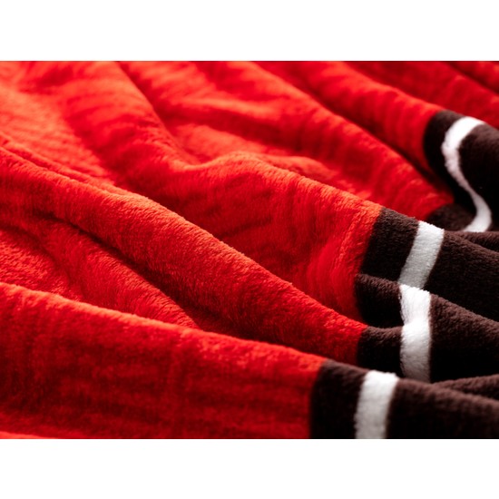 Madame Coco Fares Tek Kişilik Welsoft Baskılı Battaniye - Fiyatı