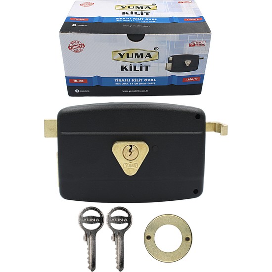 Yuma Kilit Yuma Tirajlı Kilit Oval Karşılıksız Siyah Fiyatı