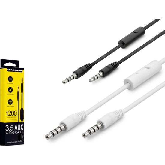 Hadron HDX1047(4309) Aux Kablo Mikrofonlu 1.1mt Fiyatı