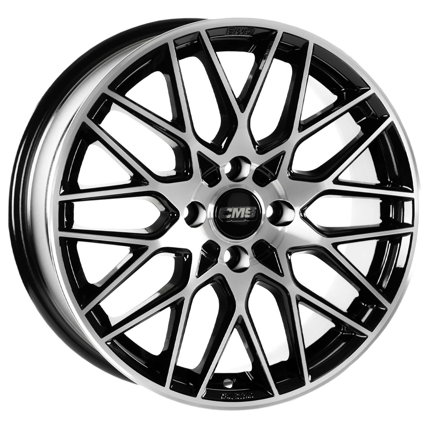 Cms CMS-1062-07 7.0X17"-5X100 ET40 57.1 Diamond Black Gloss Fiyatı