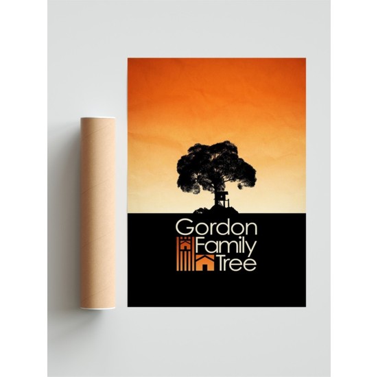 Gordon Family Tree Ingilizce Poster Fiyatı - Taksit Seçenekleri