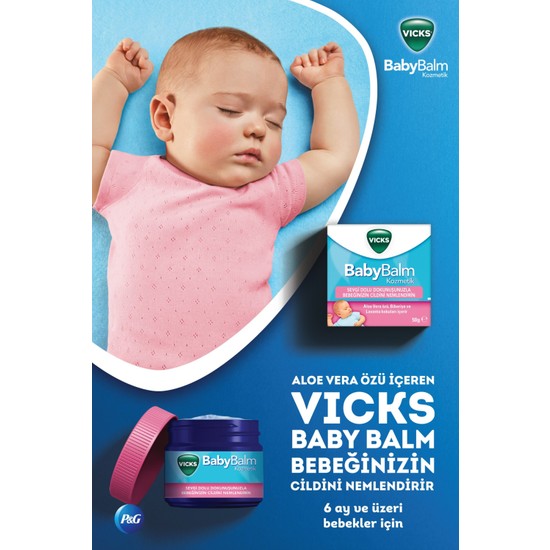 Vicks Baby Balm 50 gr 2 Adet Fiyatı - Taksit Seçenekleri