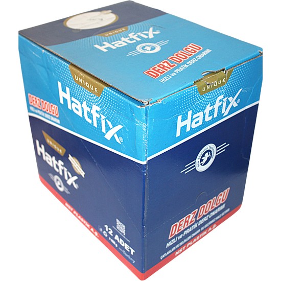 Hatfix Derz Dolgu Hızlı ve Pratik Su Geçirmez Beyaz 400GR 1 Fiyatı