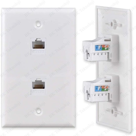 RJ45 CAT5E Keystone Jack Modül Fiyatı - Taksit Seçenekleri