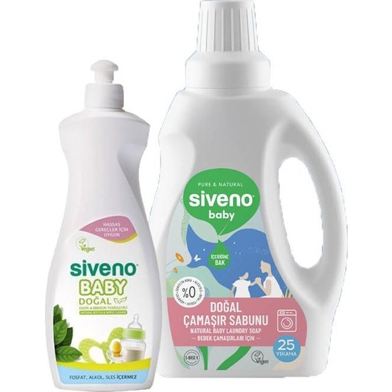 Siveno Baby Doğal Emzik ve Biberon Temizleyici ve Baby Fiyatı