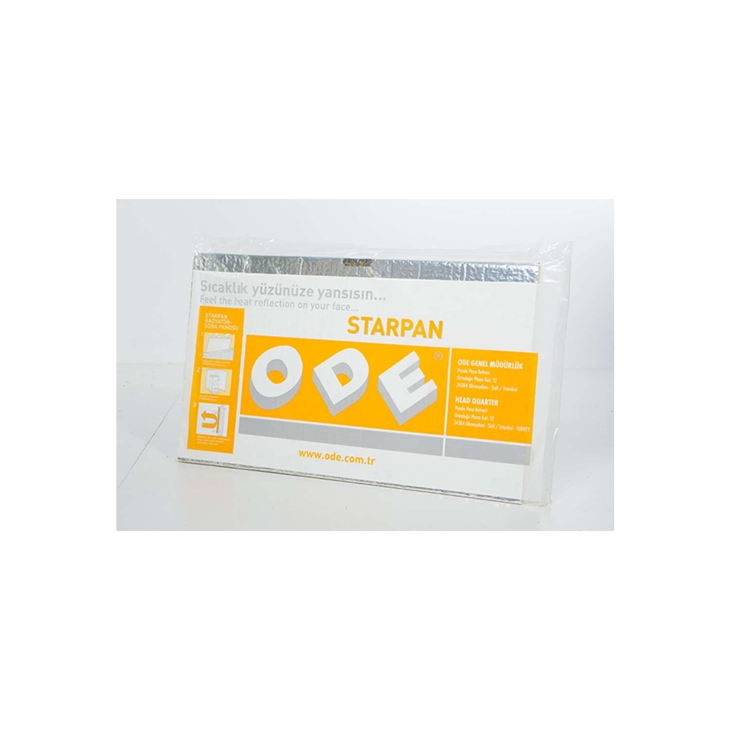 Ode Starpan Folyo Kaplı Camyünü Isı Levhası Petek Arkası Fiyatı