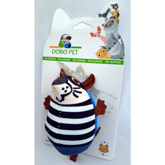 Dodo Pet Eğlenceli Hırsız Hapis Kedi Oyuncağı Siyah - Beyaz Fiyatı