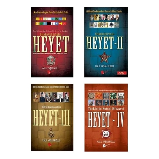 lopus yayınları Heyet Serisi 1 - 2 -3 - 4 - Halil Yaşar Kitabı