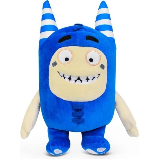 Linming Oddbods Pogo Yumuşak Peluş Oyuncak - Mavi (Yurt Fiyatı