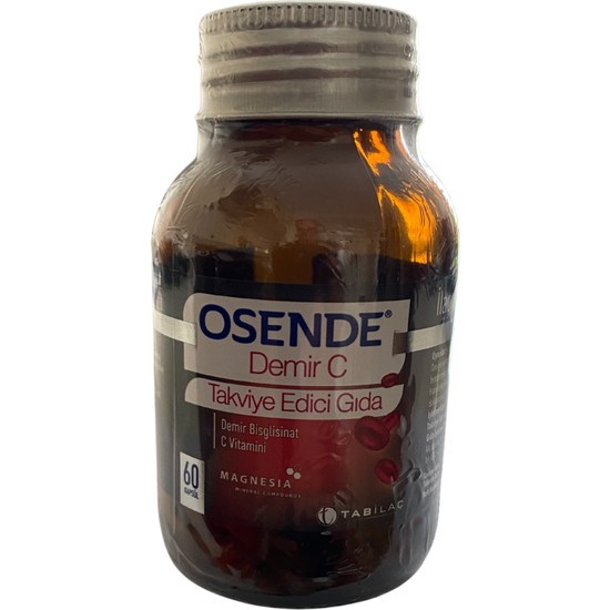 Osende Demir C (Ester-C) 60 Kapsül Fiyatı - Taksit Seçenekleri