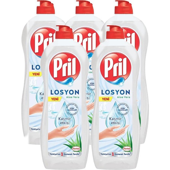 Pril Losyon Aloe Vera Bulaşık Deterjanı 5 x 750 ml Fiyatı