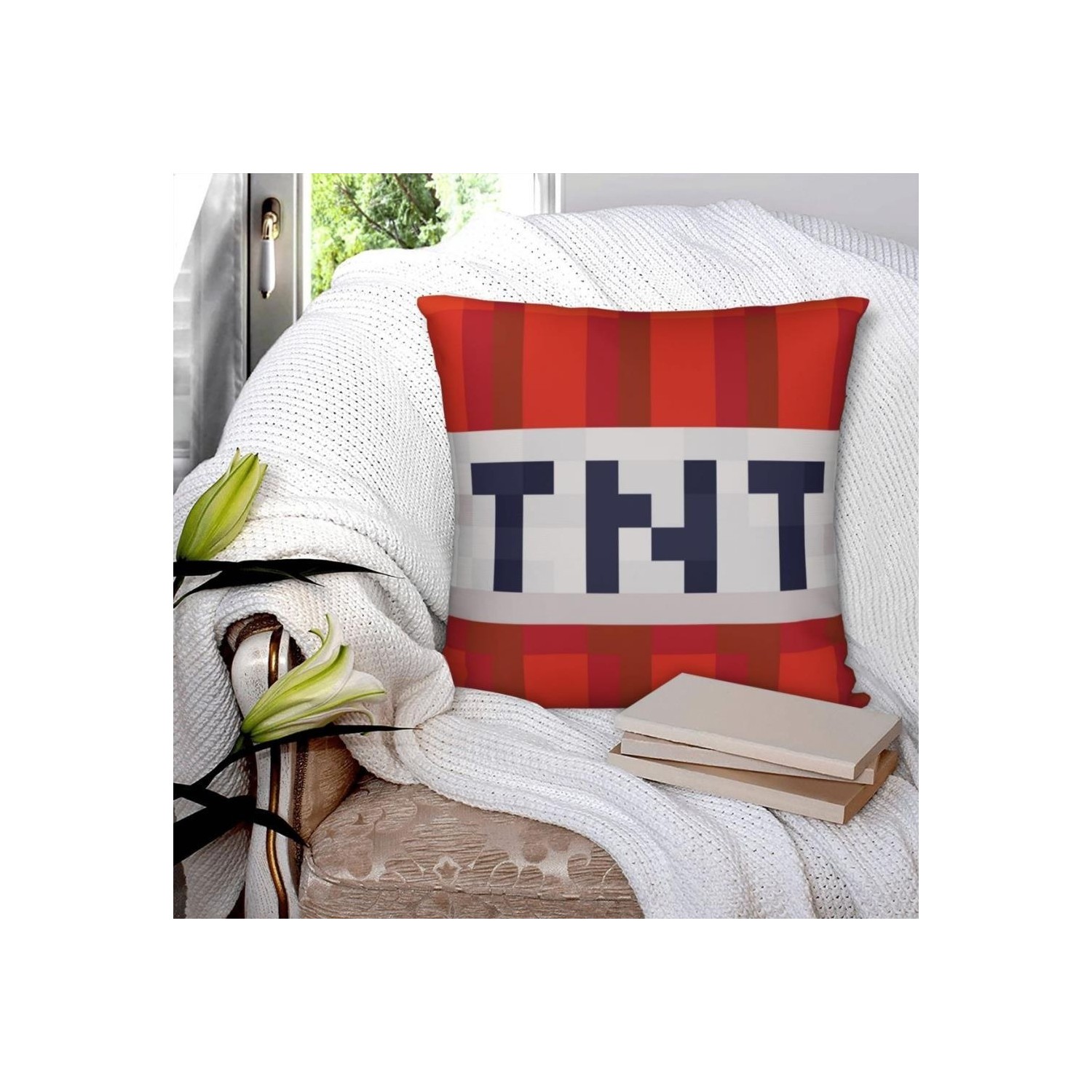 Schulzz Minecraft Tnt Pillow Yastık Peluş Oyuncak 45CM Fiyatı