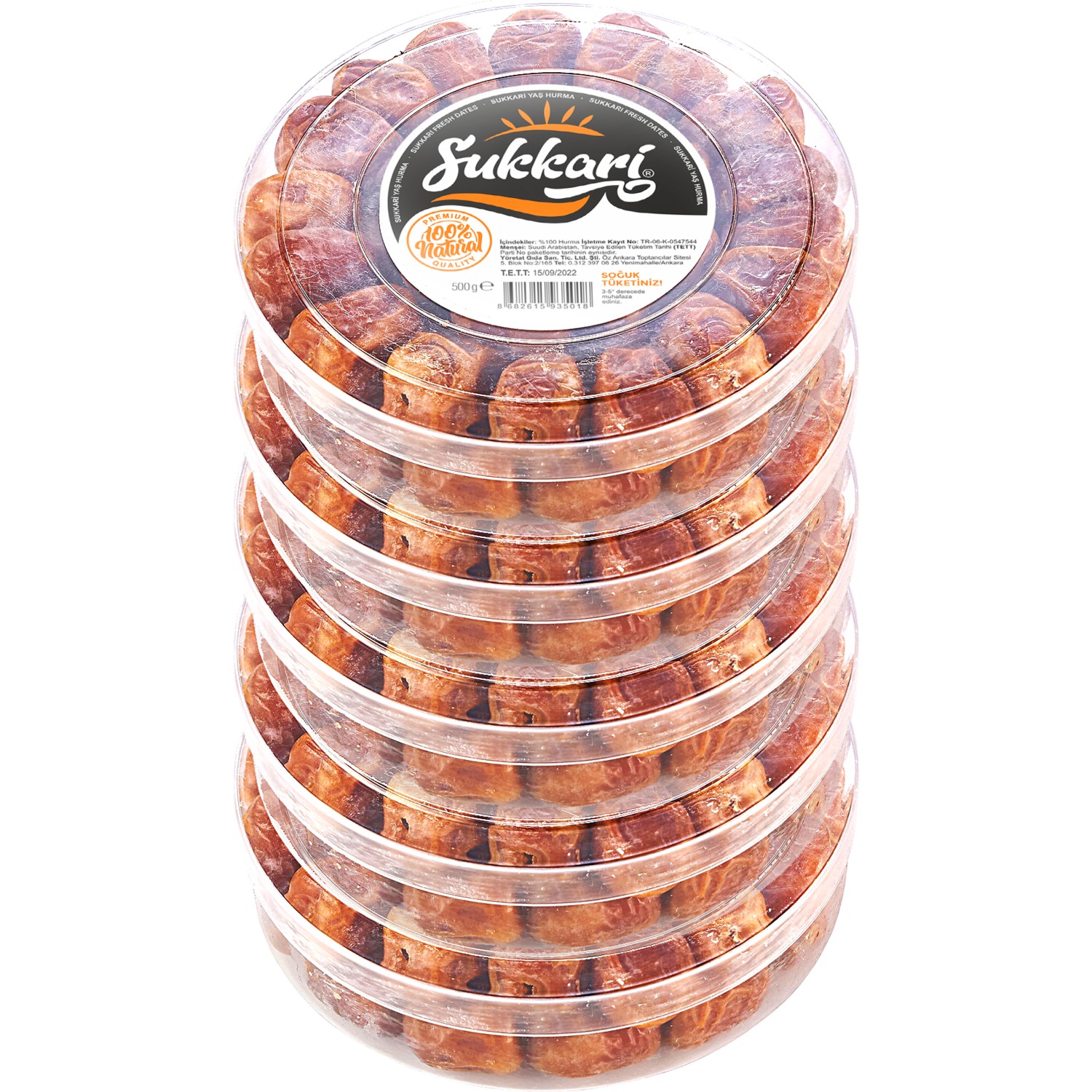 Sukkari Yaş Hurma 5 x 500 gr Fiyatı - Taksit Seçenekleri