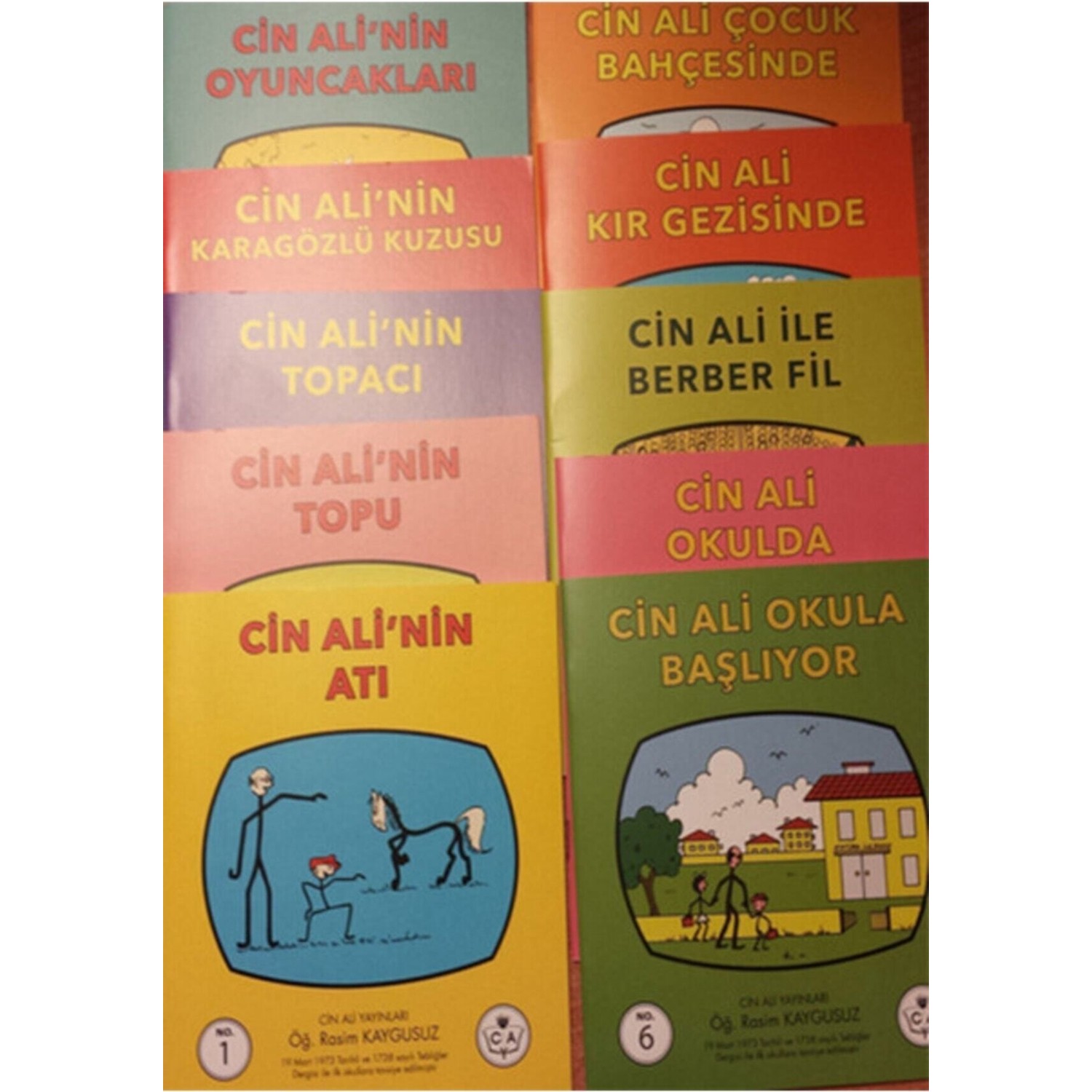 Cin Ali Serisi 10 Kitap (Ciltli) Kitabı ve Fiyatı - Hepsiburada