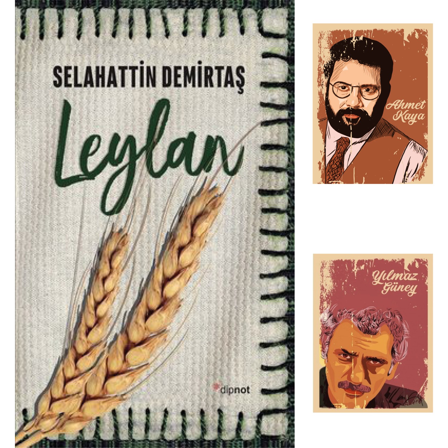 Leylan - Selahattin Demirtaş - Dipnot - Roman Seti - Yılmaz Kitabı