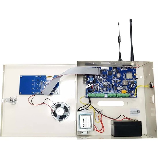 Opax Gprs Alarm Paneli & Bgr-10 Kablolu Sirenli Full Set Akü Fiyatı
