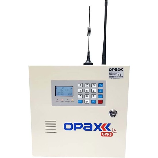 Opax Gprs Alarm Paneli & Bgr-10 Kablolu Sirenli Full Set Akü Fiyatı