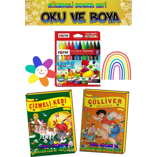 Oku ve Boya Kitap Seti (Ciltli) Kitabı ve Fiyatı - Hepsiburada