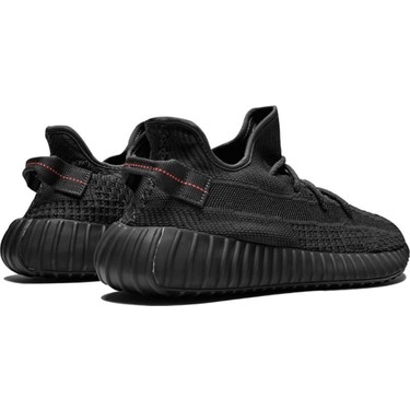 Motto Adidas Mens Yeezy Boost 350 V2 Black Unisex Sneakers Fiyat