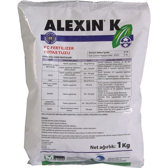 Sumiagro Alexin-K(Potas Tuzu)-1kg Fiyatı - Taksit Seçenekleri