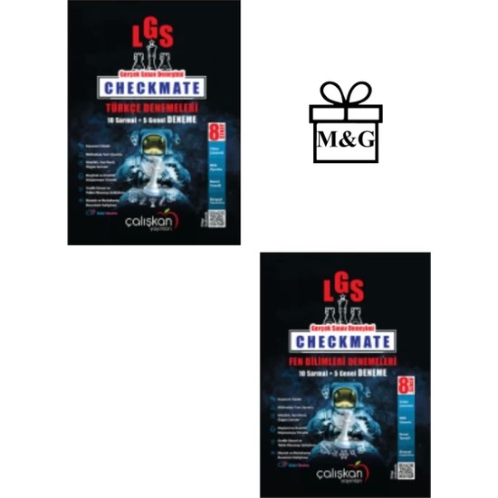 Çalışkan Yayınları 8. Sınıf Lgs Checkmate Türkçe Fen Kitabı