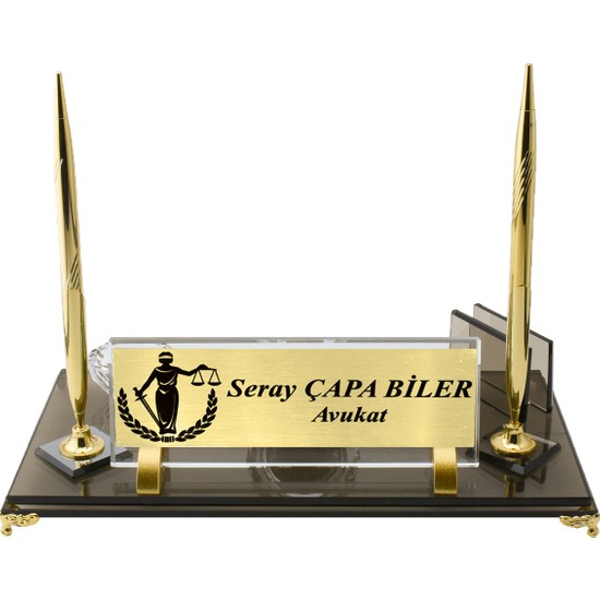 Spike Concept Kişiye Özel Tasarım Kristal Cam Isimlik Ofis Fiyatı