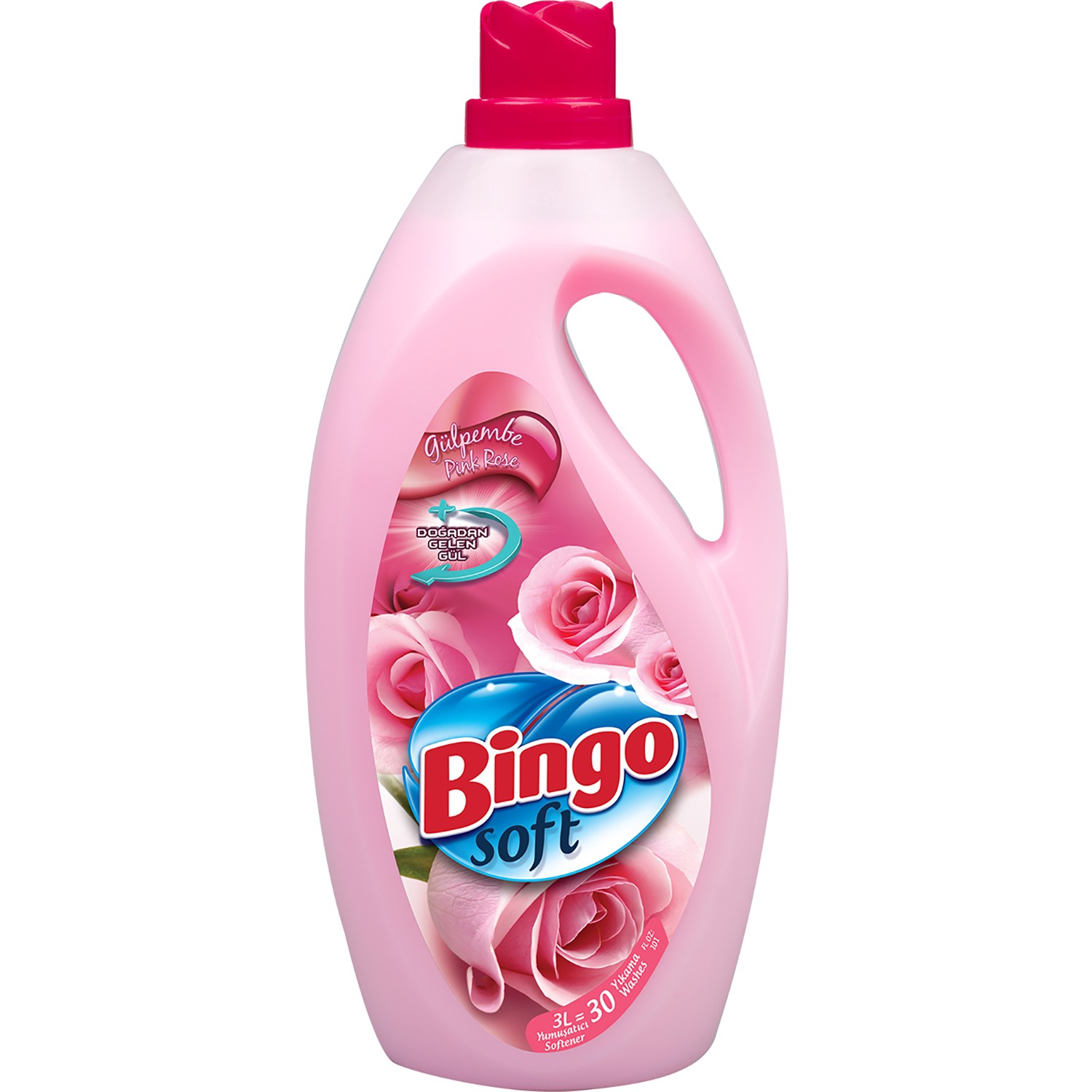 Bingo Soft Gülpembe Çamaşır Yumuşatıcısı 3L Fiyatı