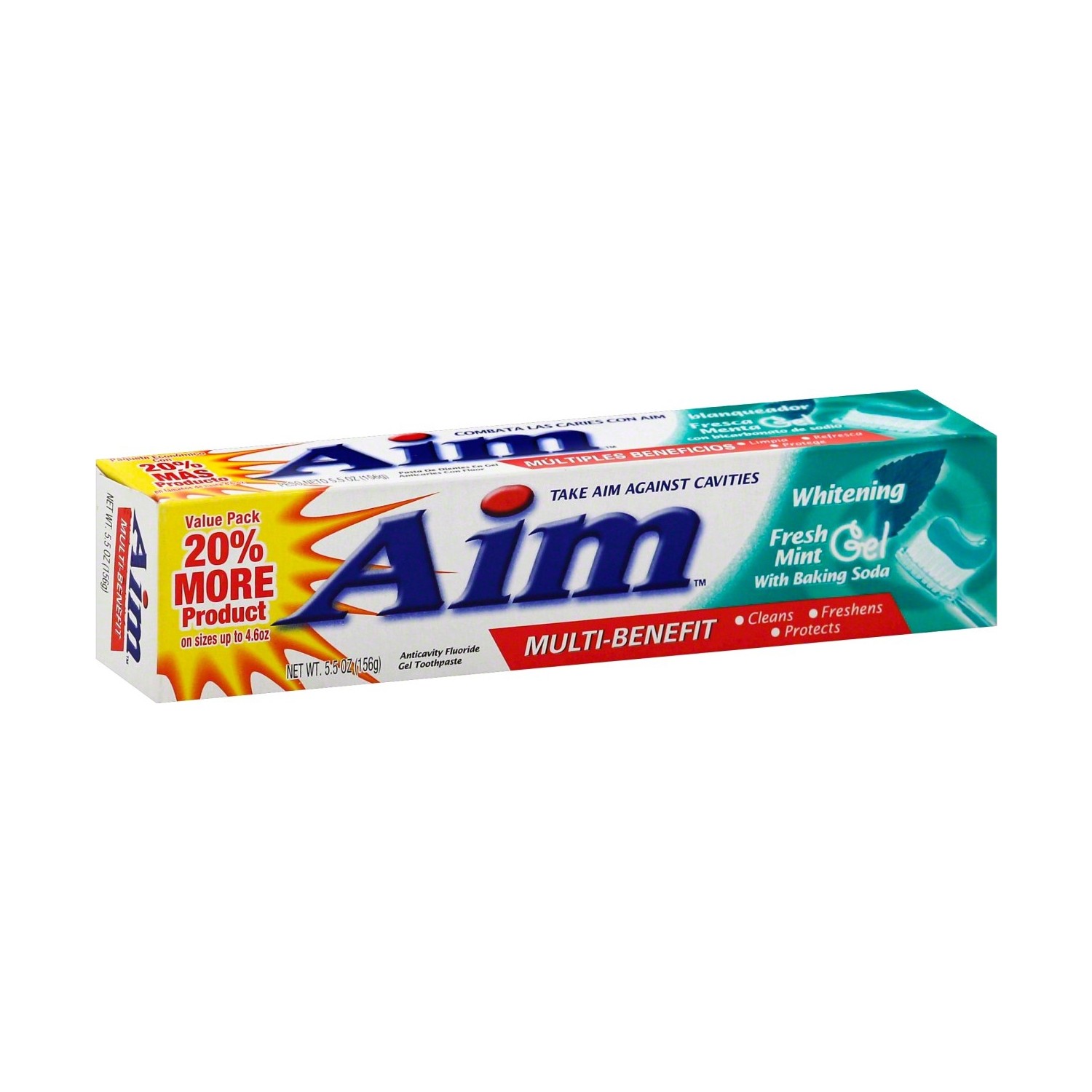 Aim Whitening Fresh Mint Gel Diş Macunu 156 gr Fiyatı