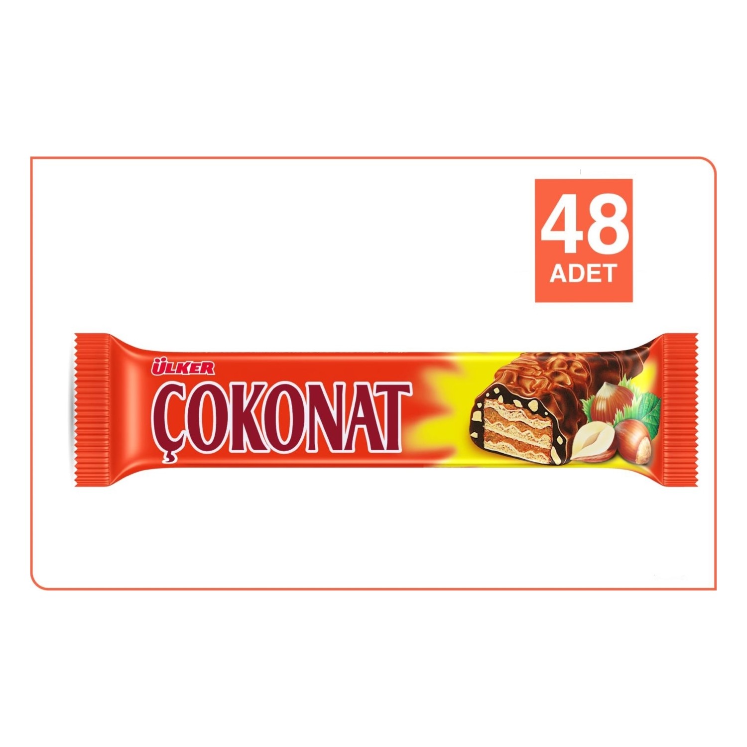 Ülker Çokonat 33 gr x 48 Adet Fiyatı - Taksit Seçenekleri