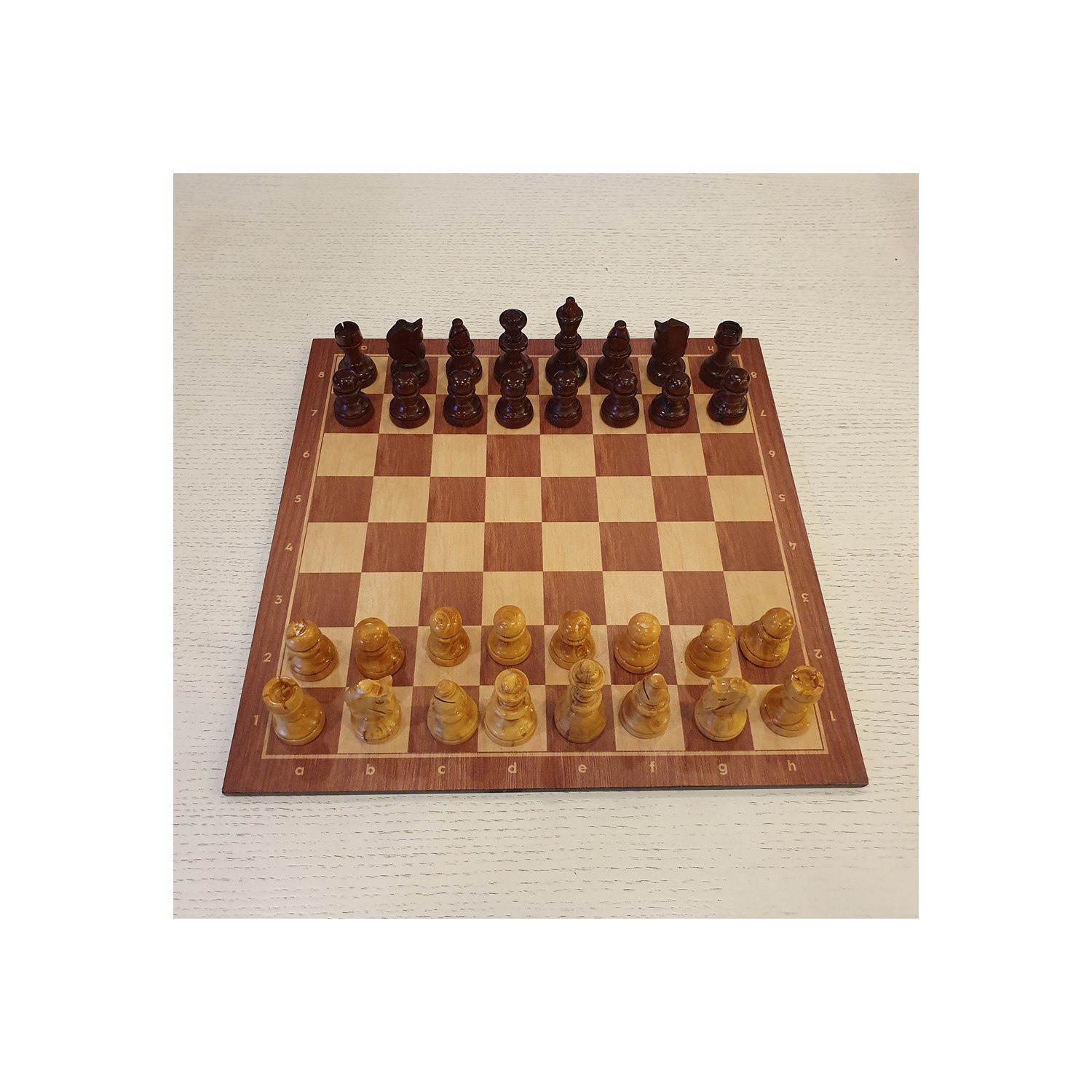 Yeni Satranç Ahşap Satranç Takımı Şah Boyu 80 mm Fiyatı