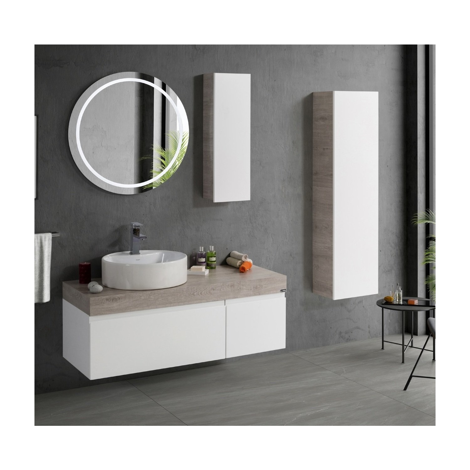 Badella Moderno 120 V1 120 cm Banyo Dolabı Fiyatı