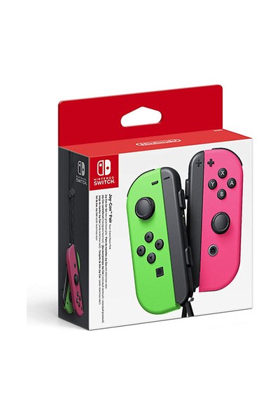 Nintendo Switch Joy-Con Controller İkili Neon Yeşil ve Pembe