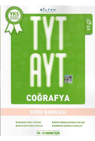 TYT AYT Coğrafya Soru Bankası Bilfen Yayınları