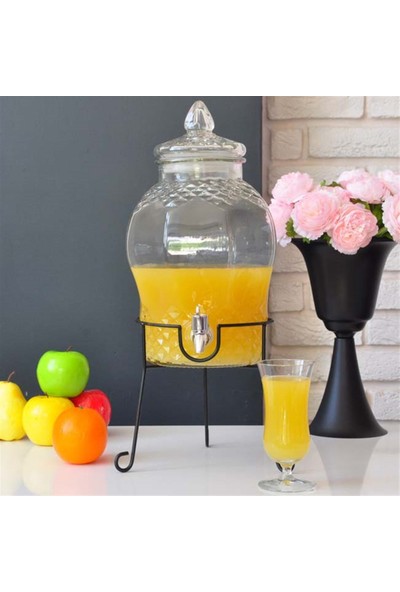 Perotti Cam Sebil, Damacana, Şerbetlik 8 Lt.