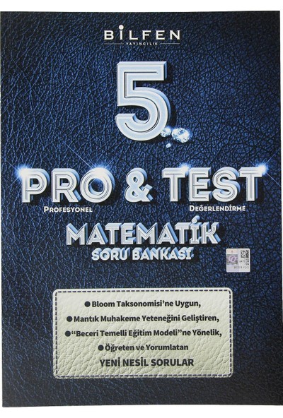 Bilfen Yayıncılık 5. Sınıf Pro&Test Matematik Soru Bankası Bilfen Yayıncılık 5. Sınıf Pro&Test Matematik Soru Bankası