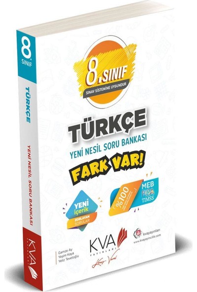 Koray Yayınları 8. Sınıf Fark Var Türkçe Soru Bankası