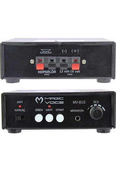 Magicvoice MV-810 Pazarcı Anfisi Magicvoice MV-810 Pazarcı Anfisi