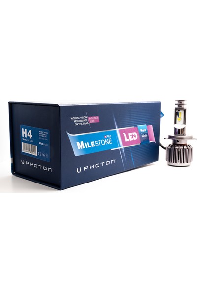 Photon Milestone H4 H/L Led Headlight Photon Milestone H4 H/L Led Headlight