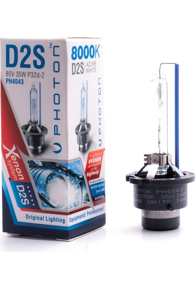 Photon D2S 8000K Azure White Ampul Photon D2S 8000K Azure White Ampul
