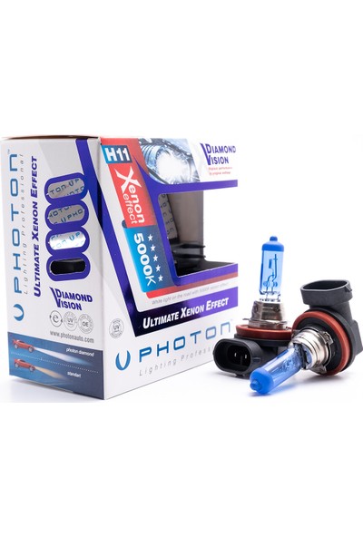 Photon H11 12V 55W Diamond Vision Photon H11 12V 55W Diamond Vision