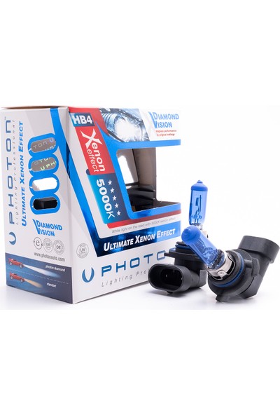 Photon Hb4 9006 12V 55W 5000K Diamond Vision Photon Hb4 9006 12V 55W 5000K Diamond Vision